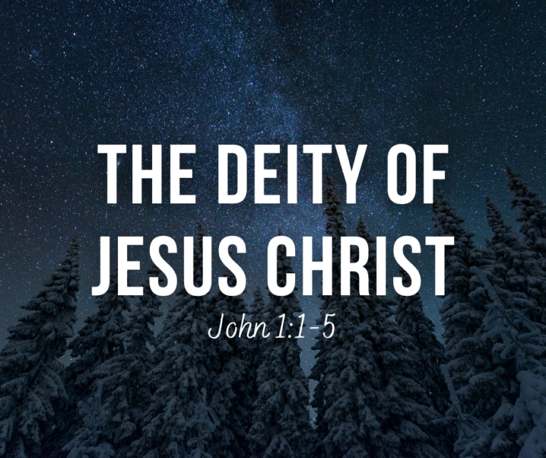 The Deity Of Jesus Christ - December 17, 2023 | DaySpring Christian ...