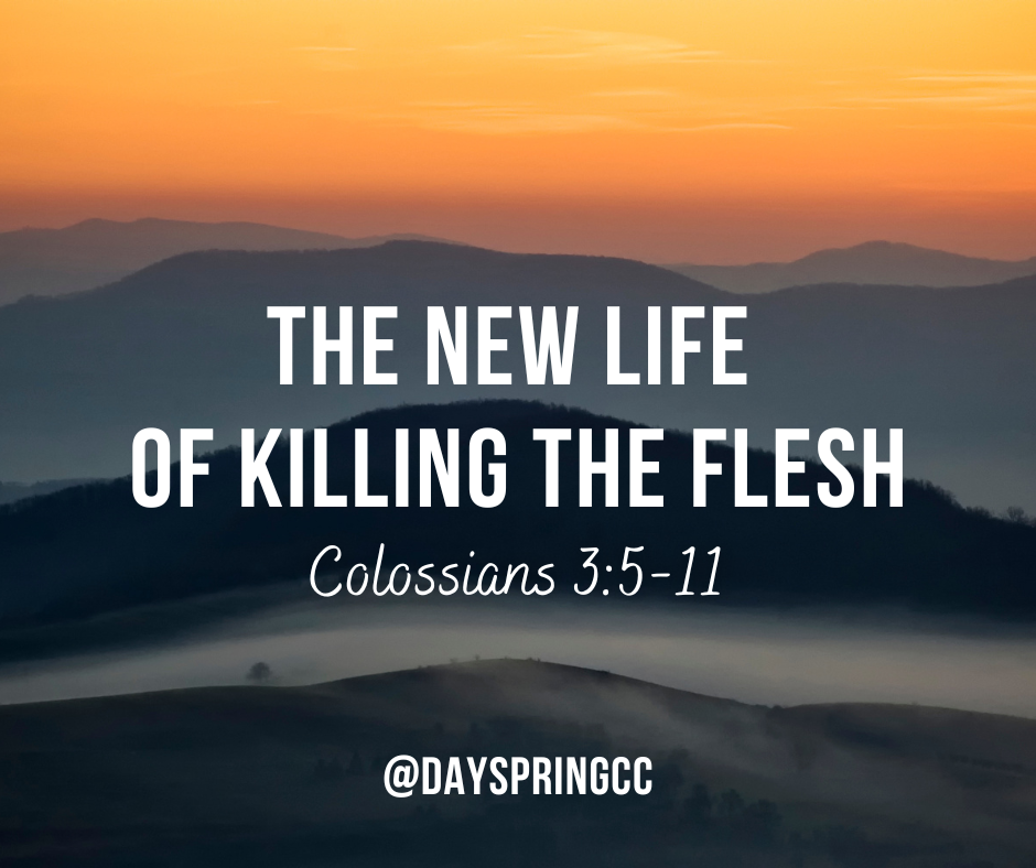 The New Life of Killing The Flesh (Part 2) - November 17, 2024 ...