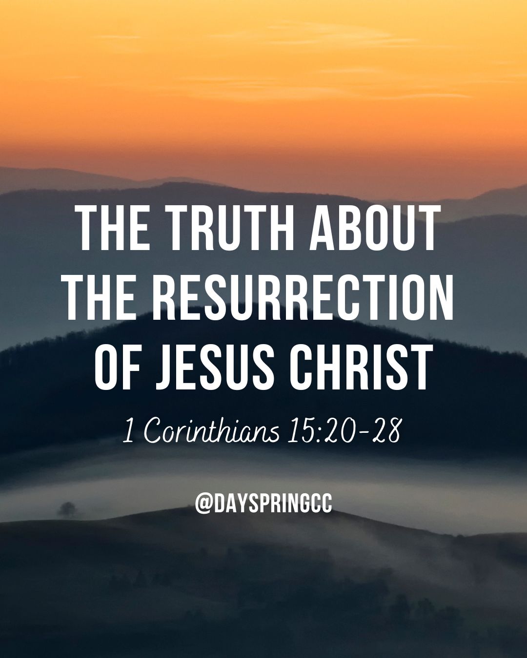 The Truth About The Resurrection of Jesus Christ - April 20, 2025 ...